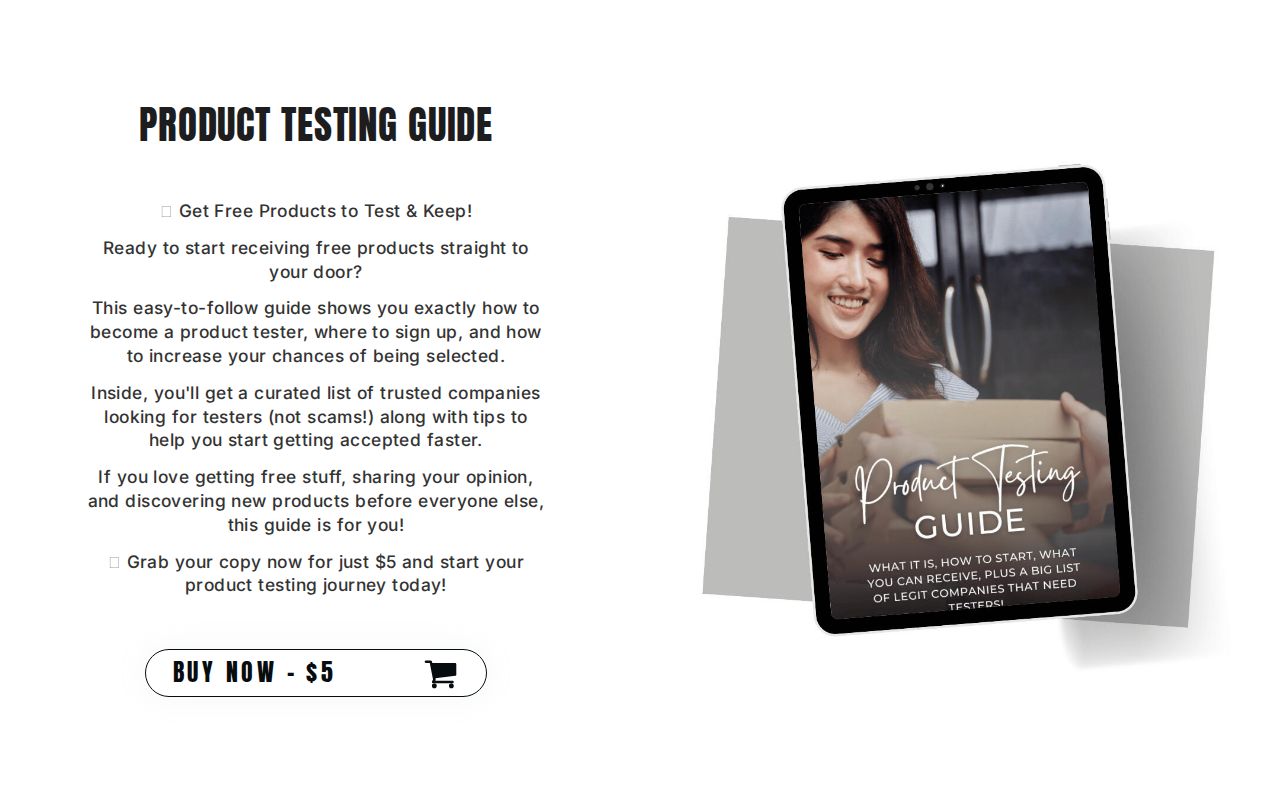 Product Testing Guide